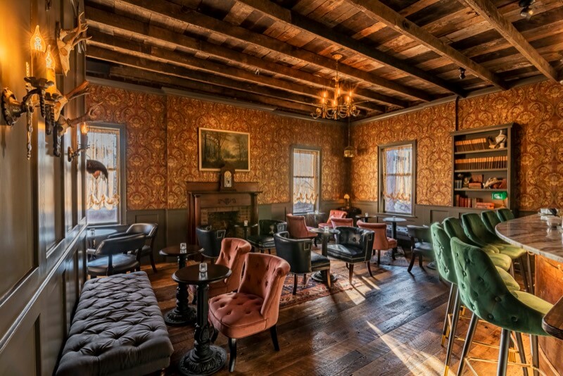 Custom Reclaimed Wood Ceiling & Floors | Real Antique Wood